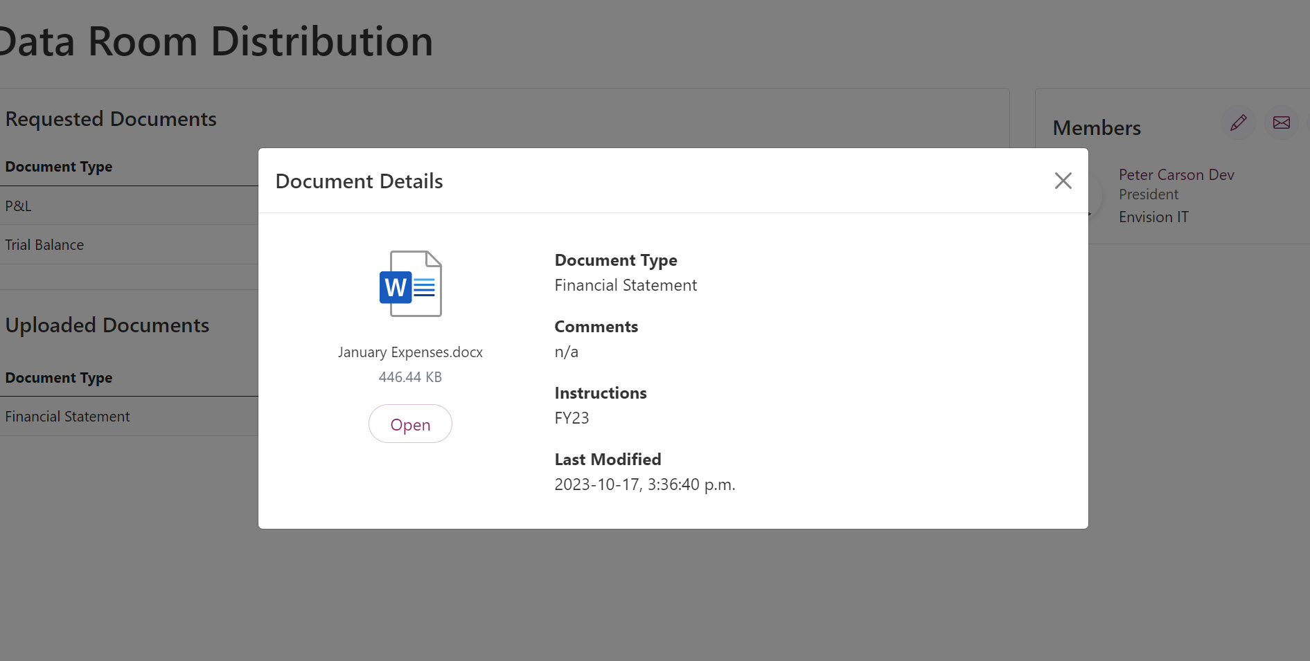 EUM Data Room: Confidential Document Exchange Made Simple, Efficient and Secure with Microsoft ...